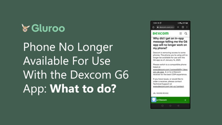 How to Fix "Phone No Longer Available For Use With Dexcom G6"