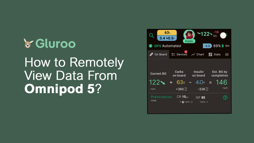 How to Remotely View Data From the Omnipod 5