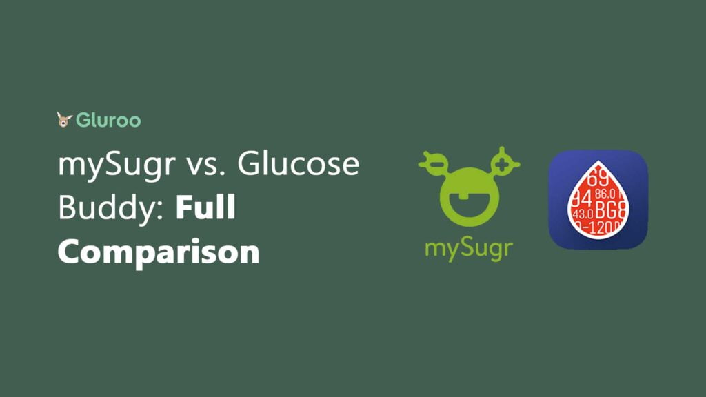 mySugr vs. Glucose Buddy: Full App Comparison
